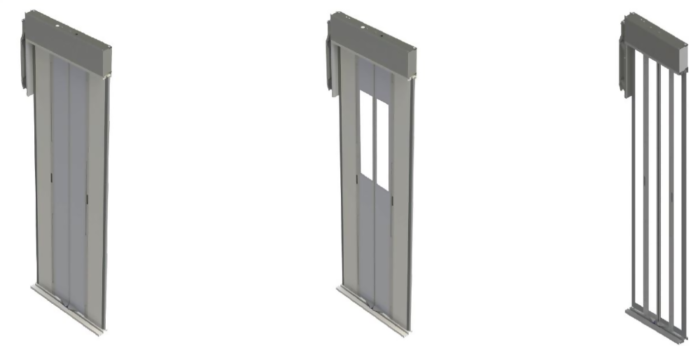 Fermator ECC+ 4 Leaf Folding Lift Car Door from Global1Partners Ltd